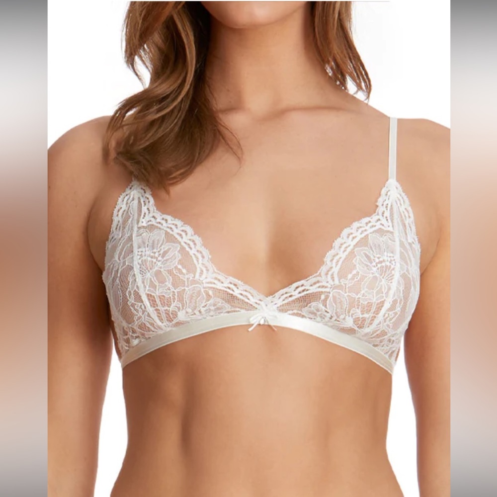 Monique Lhuillier X Hanky Panky Collection Lace Sheer… - Gem